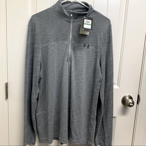 Under Armour | Sweaters | Nwt Under Armour Mens Grey Quarter Zip ...